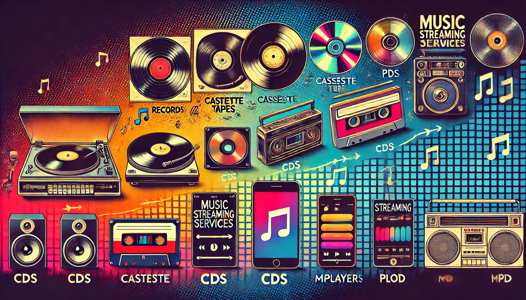The Evolution Of Music Streaming Services Theme Music Institute